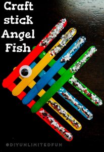 Fish Popsicle Sticks Crafts For Kids - Kids Art & Craft