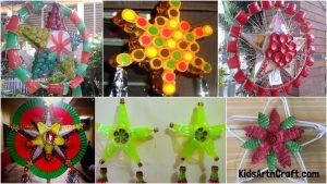 DIY Recycled Parol Ideas for Christmas - Kids Art & Craft