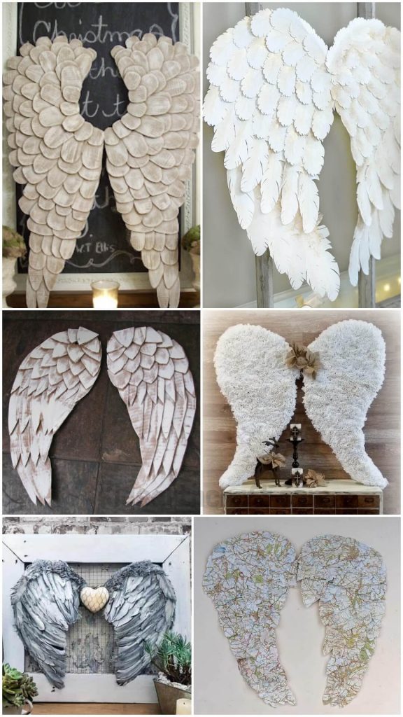 Wings Wall Art Ideas For Home Decorations - Kids Art & Craft