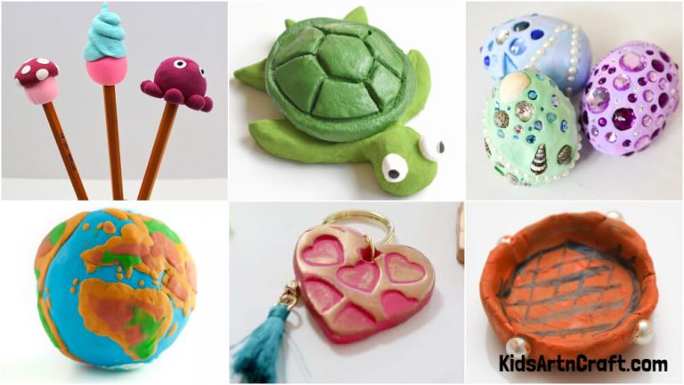 Air Dry Clay Crafts To Sell - Kids Art & Craft