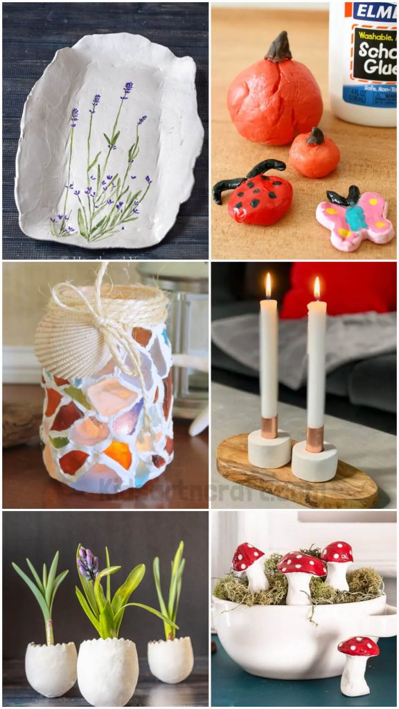 Air Dry Clay Sculpture Ideas - Kids Art & Craft