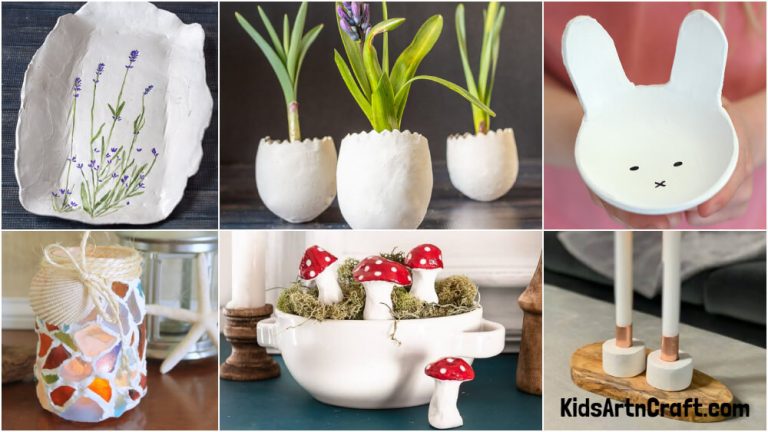 Air Dry Clay Sculpture Ideas - Kids Art & Craft