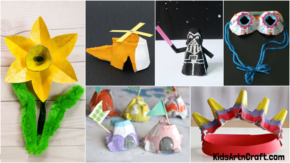 Beautiful Egg Tray Craft Ideas For Kids Kids Art Craft