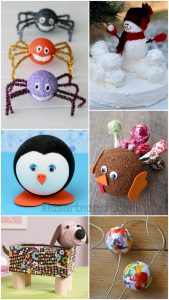 Styrofoam Balls Craft For Preschoolers - Kids Art & Craft