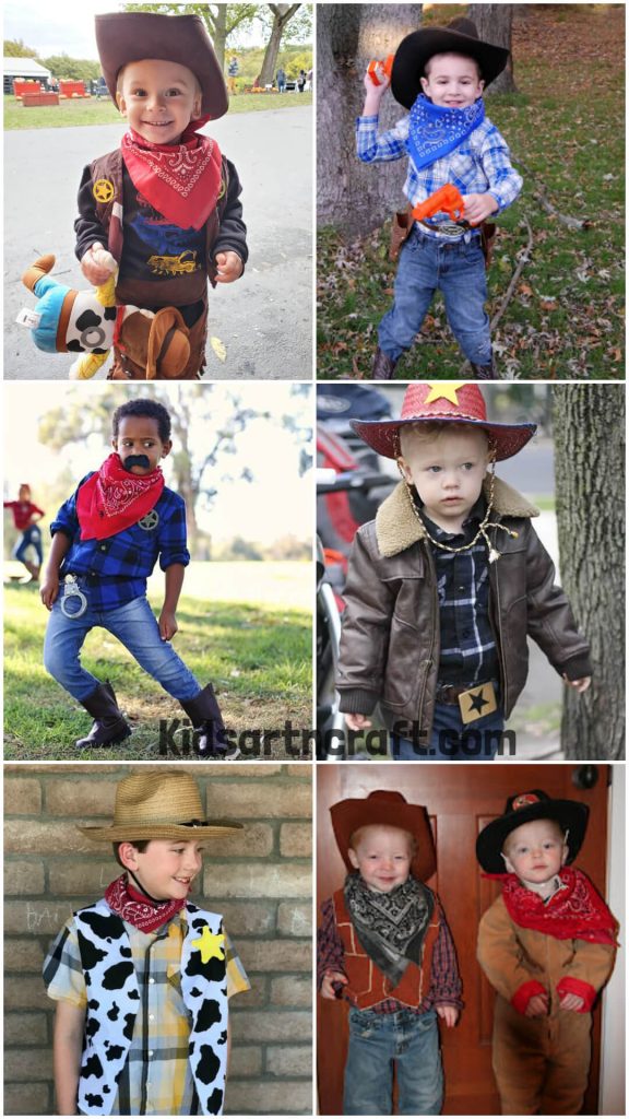 Cowboy Costume DIY Ideas for Kids - Kids Art & Craft