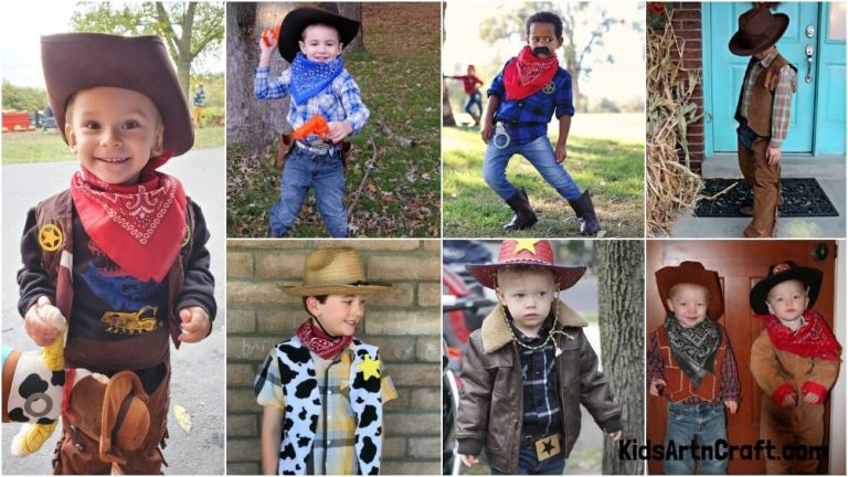 Cowboy Costume DIY Ideas for Kids - Kids Art & Craft