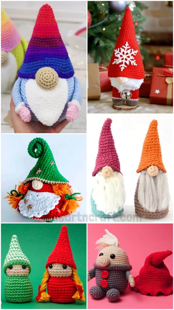 Simple Crochet Gnome Patterns - Kids Art & Craft