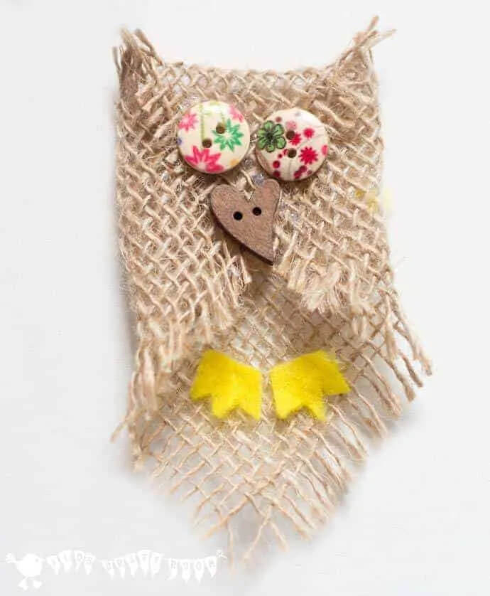 Burlap Sack Craft Ideas - Kids Art & Craft