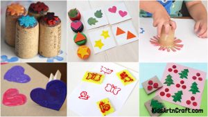 DIY Stamps For Kids - Kids Art & Craft