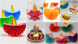 Diwali Handmade Diya Crafts - Kids Art & Craft