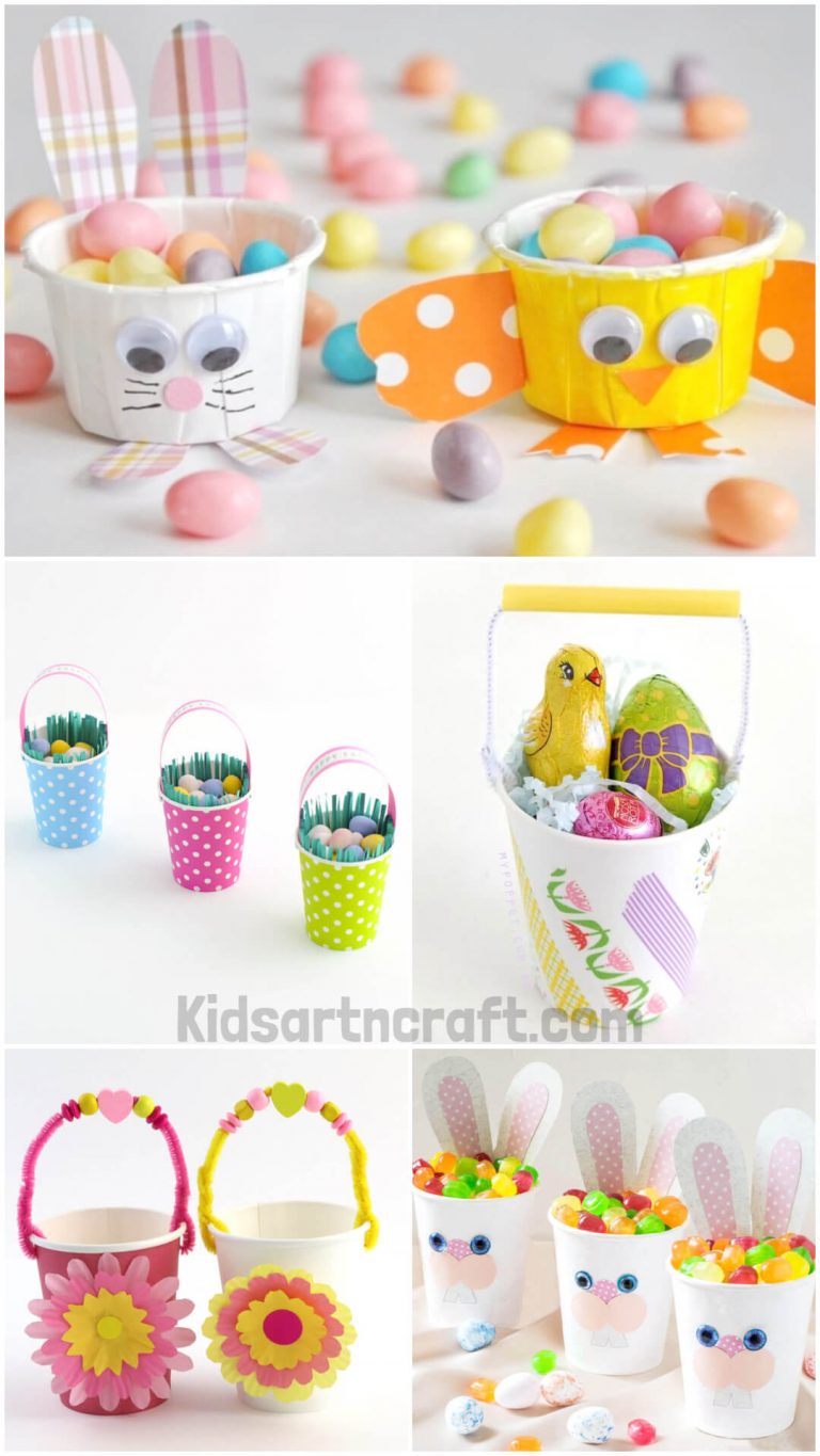 Easter Egg Paper Cup Craft Ideas - Kids Art & Craft