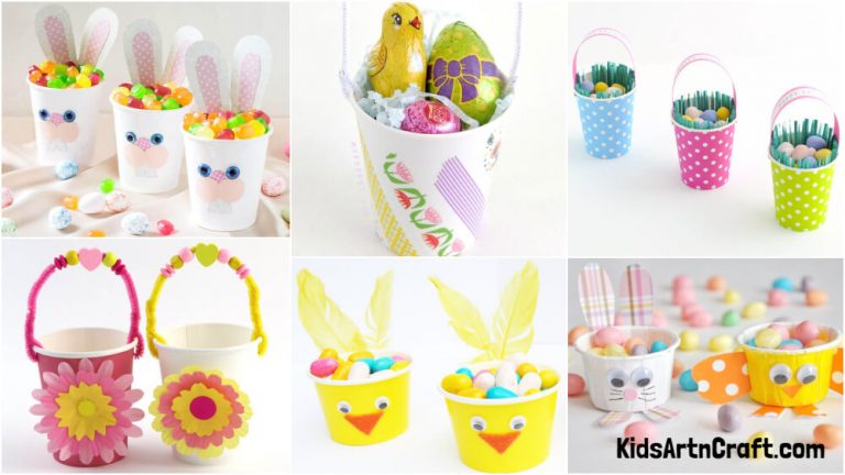 Easter Egg Paper Cup Craft Ideas - Kids Art & Craft