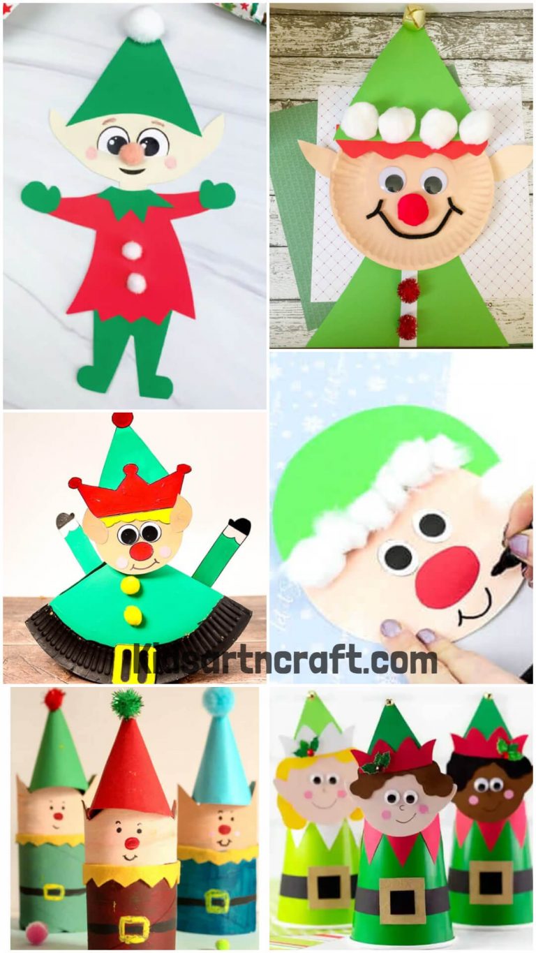 Easy Elf Crafts For Kids - Kids Art & Craft