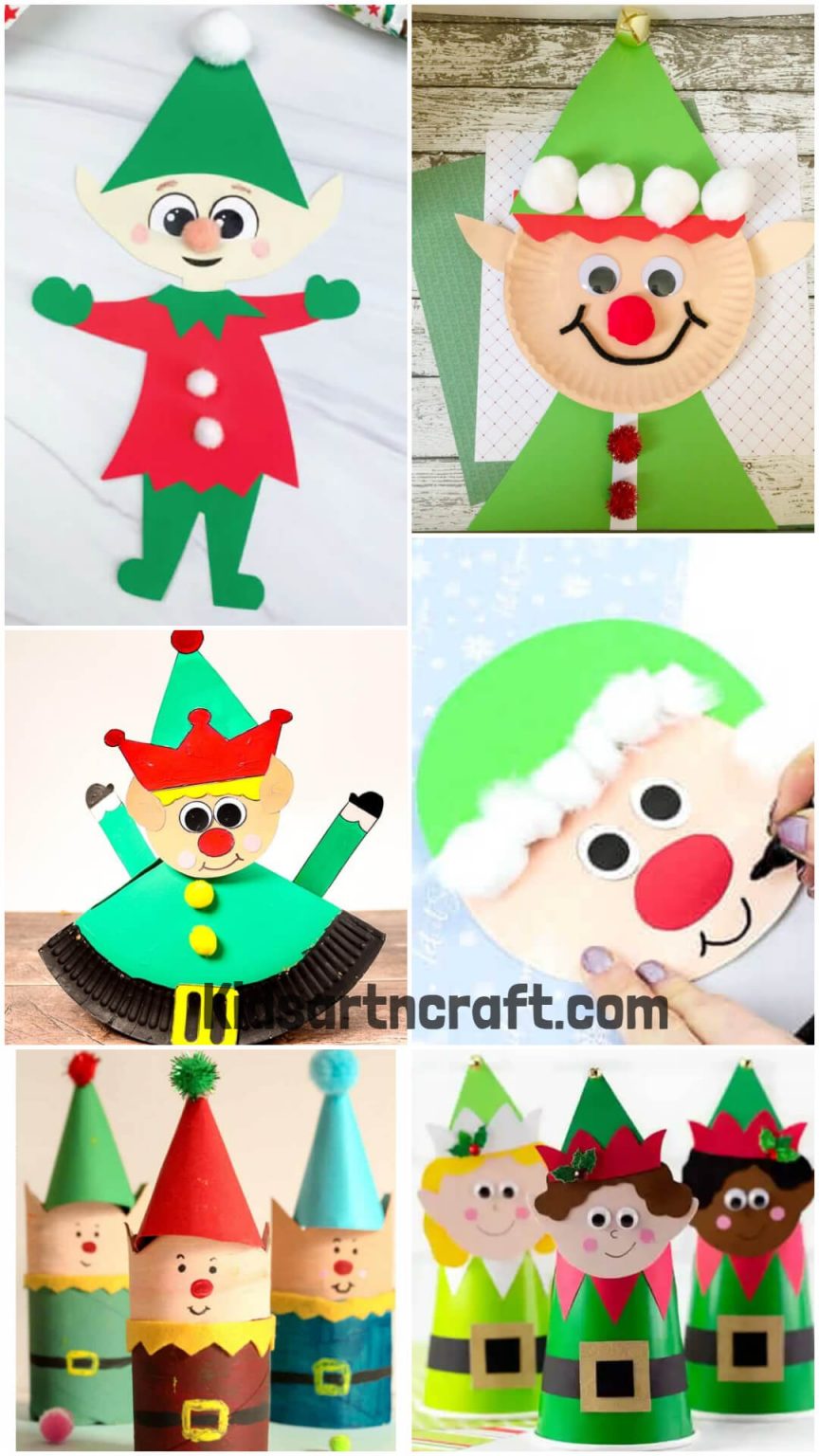 Easy Elf Crafts For Kids - Kids Art & Craft