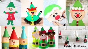 Easy Elf Crafts For Kids - Kids Art & Craft