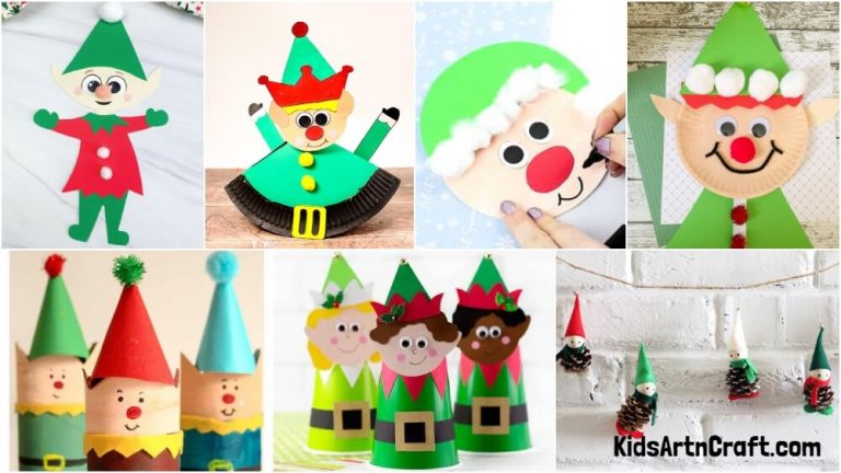Easy Elf Crafts For Kids - Kids Art & Craft