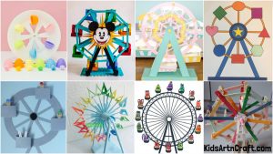 Ferris Wheel Art and Craft Ideas - Kids Art & Craft