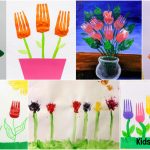 Flower Fingerprint Painting Tutorial For Kids - Kids Art & Craft