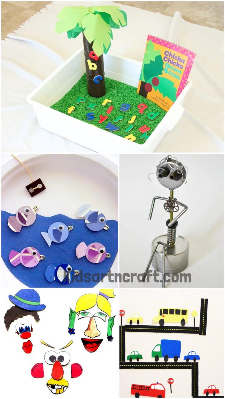 Fun Ways To Play With Magnets - Kids Art & Craft