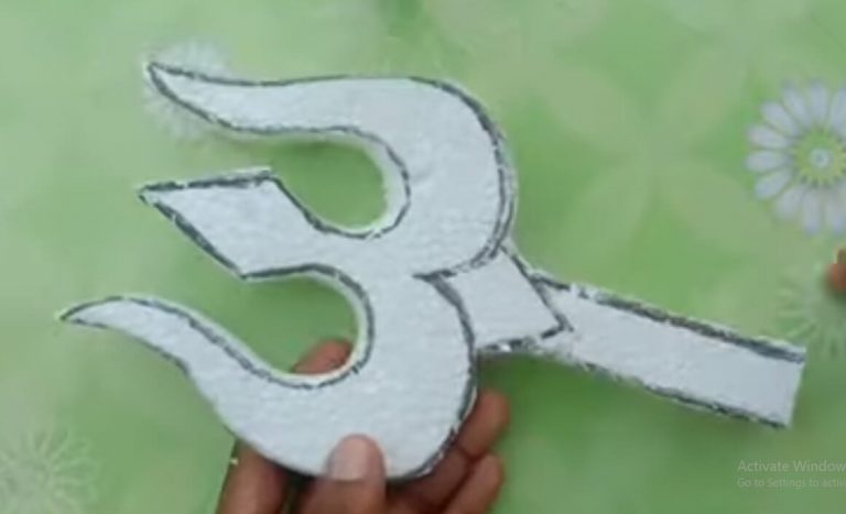DIY Trishul Craft Ideas - Kids Art & Craft