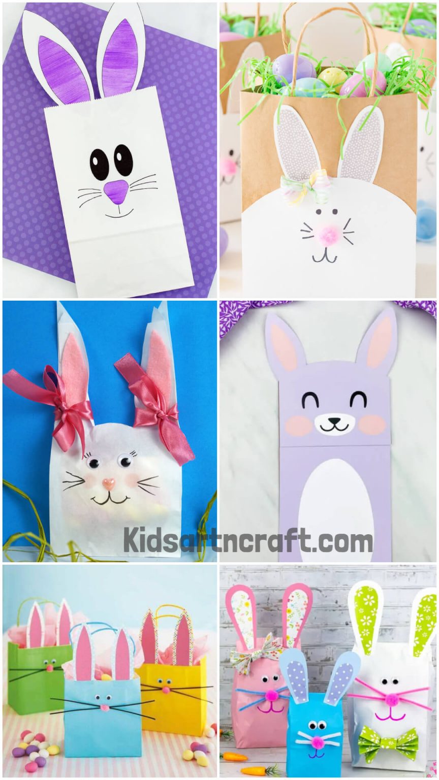 Paper Bag Crafts & Activities for Easter - Kids Art & Craft