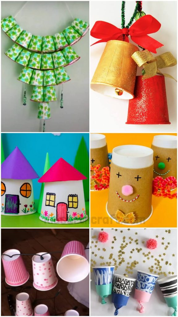 Paper Cup Craft Projects For Kids - Kids Art & Craft