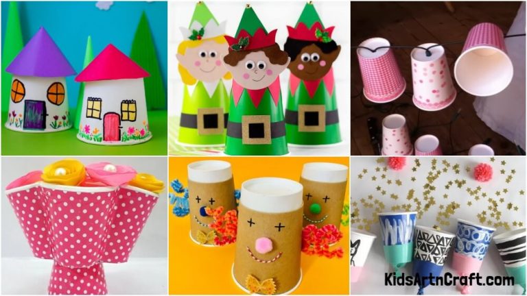 Paper Cup Craft Projects For Kids - Kids Art & Craft