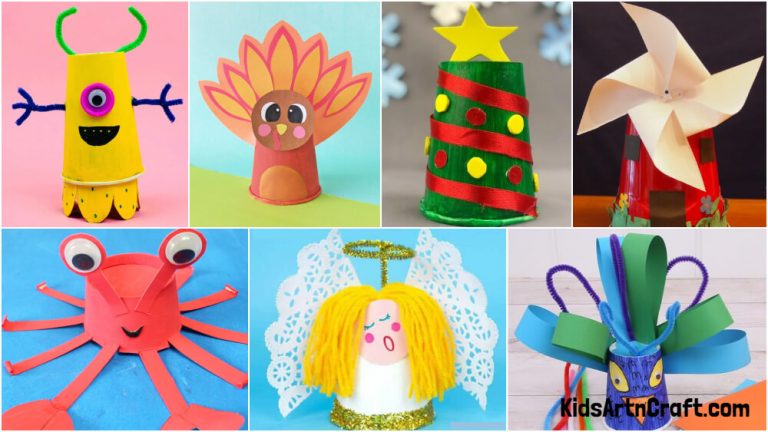 Paper Cup Craft Ideas For Kindergarten - Kids Art & Craft