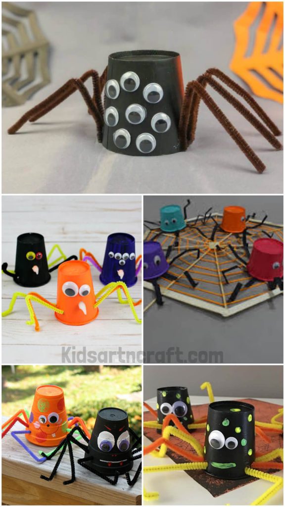 Amazing Paper Cup Spider Crafts - Kids Art & Craft