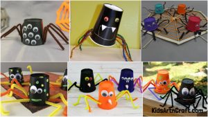 Amazing Paper Cup Spider Crafts - Kids Art & Craft