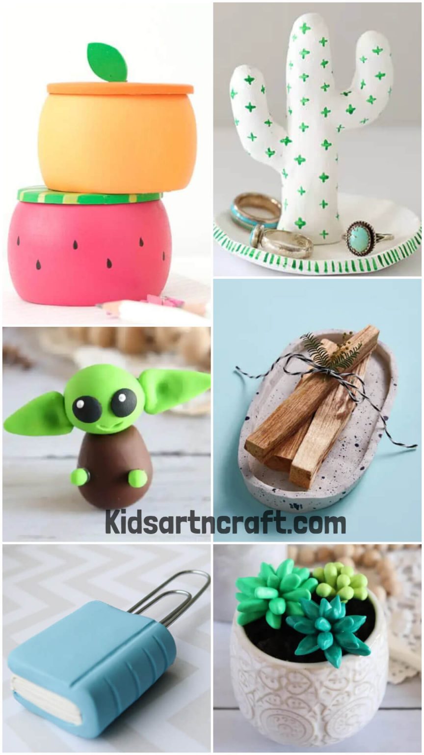 Polymer Clay Ideas and Projects - Kids Art & Craft