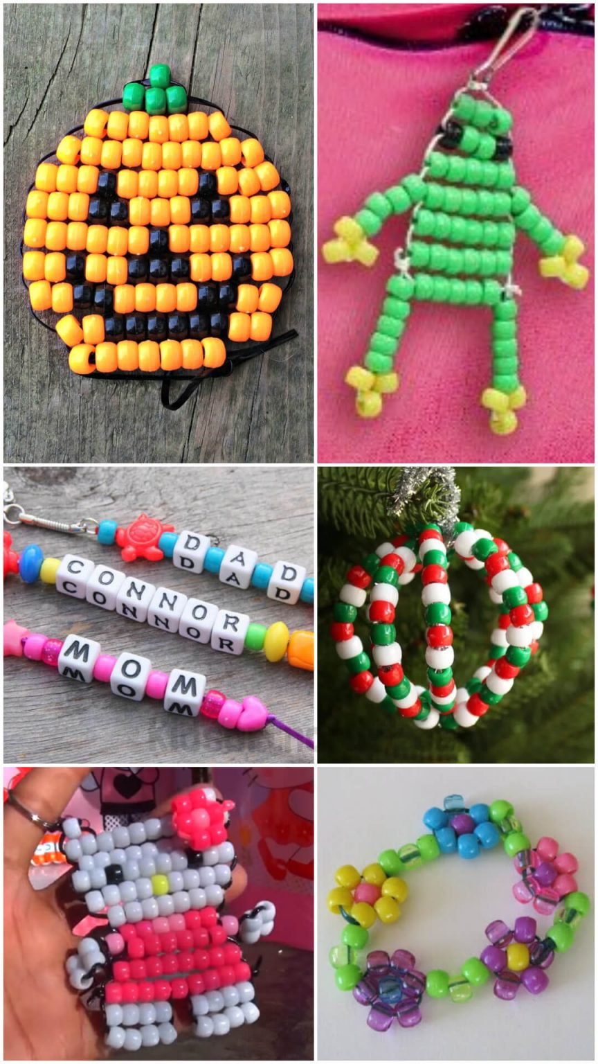 Amazing Pony Beads Patterns - Kids Art & Craft