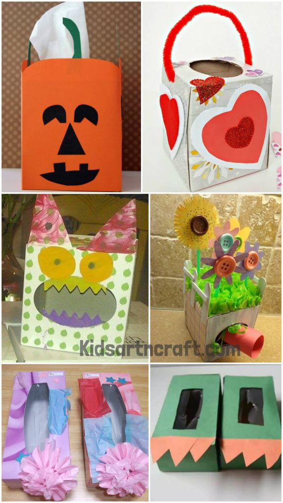 Tissue box Crafts for Preschoolers - Kids Art & Craft