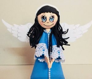 Styrofoam Balls DIY Doll Ideas - Kids Art & Craft