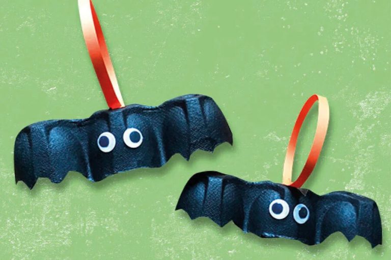 Egg Carton Craft For Halloween - Kids Art & Craft