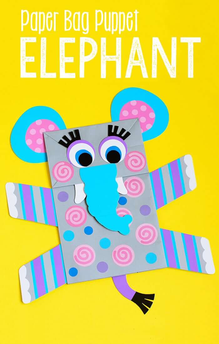 Easy Paper Bag Crafts for Kids - Kids Art & Craft