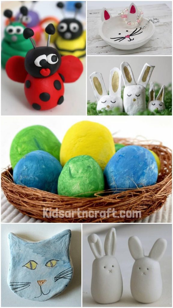 Air Dry Clay Ideas for Kids - Kids Art & Craft