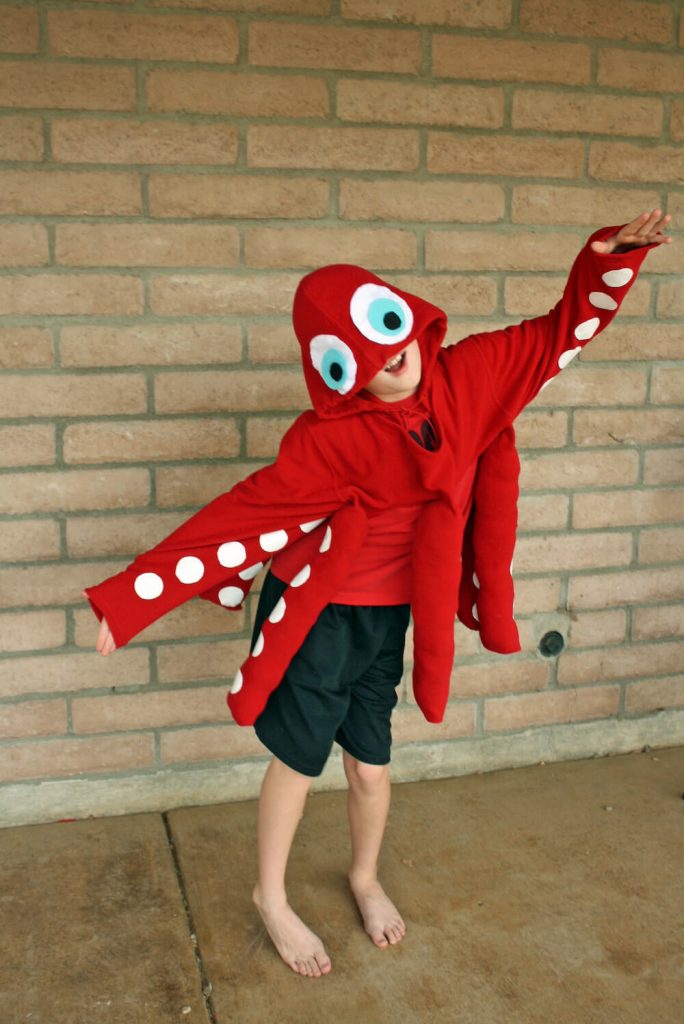 Octopus Costume DIY Ideas for Kids - Kids Art & Craft
