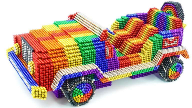 Cool Things To Do With Magnetic Balls - Kids Art & Craft