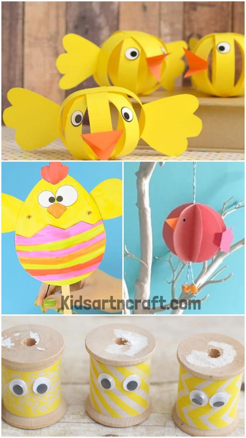 Baby Chick Crafts For Kids - Kids Art & Craft