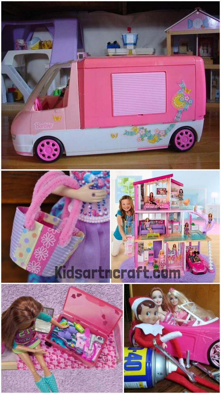 Barbie Day Crafts & Activities for Kids - Kids Art & Craft