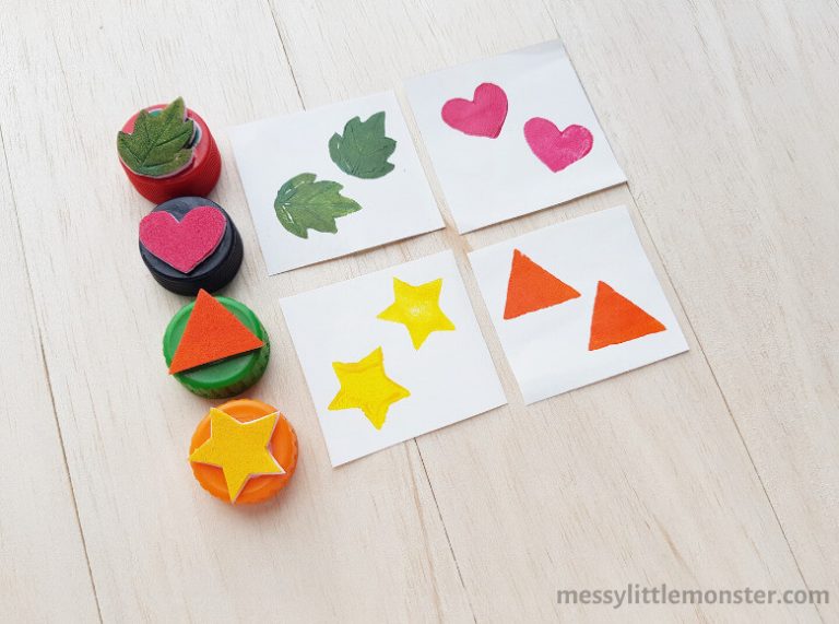 DIY Stamps For Kids - Kids Art & Craft
