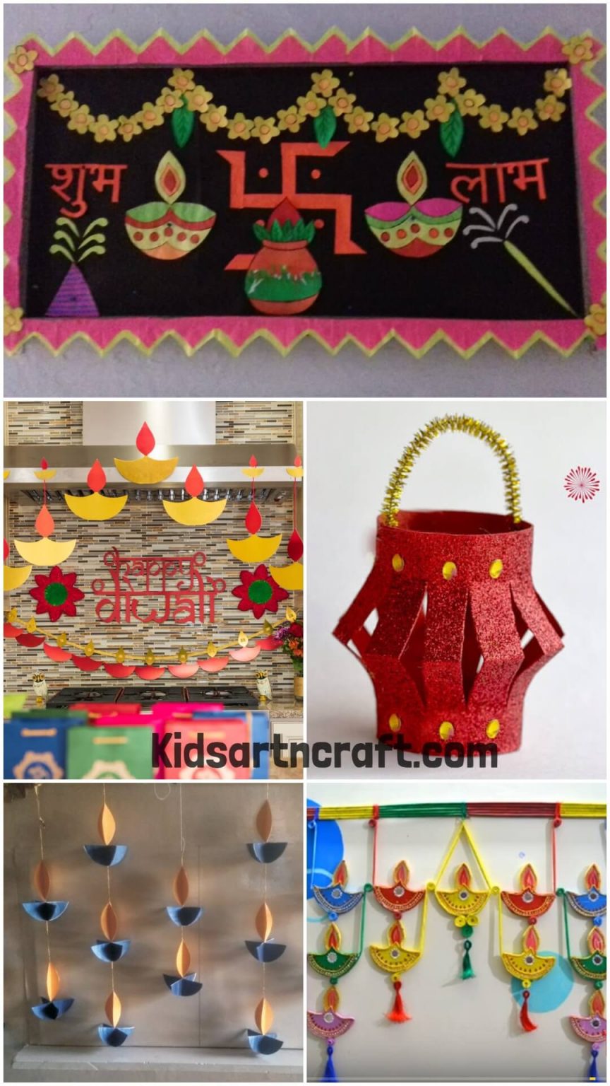 Classroom Decoration Ideas for Diwali - Kids Art & Craft