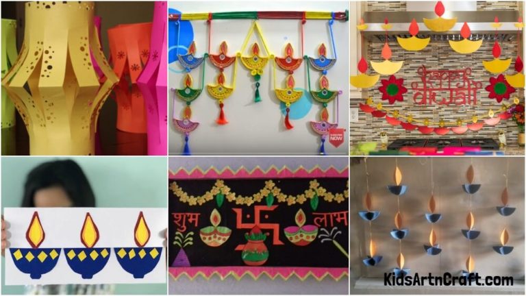 Classroom Decoration Ideas for Diwali - Kids Art & Craft