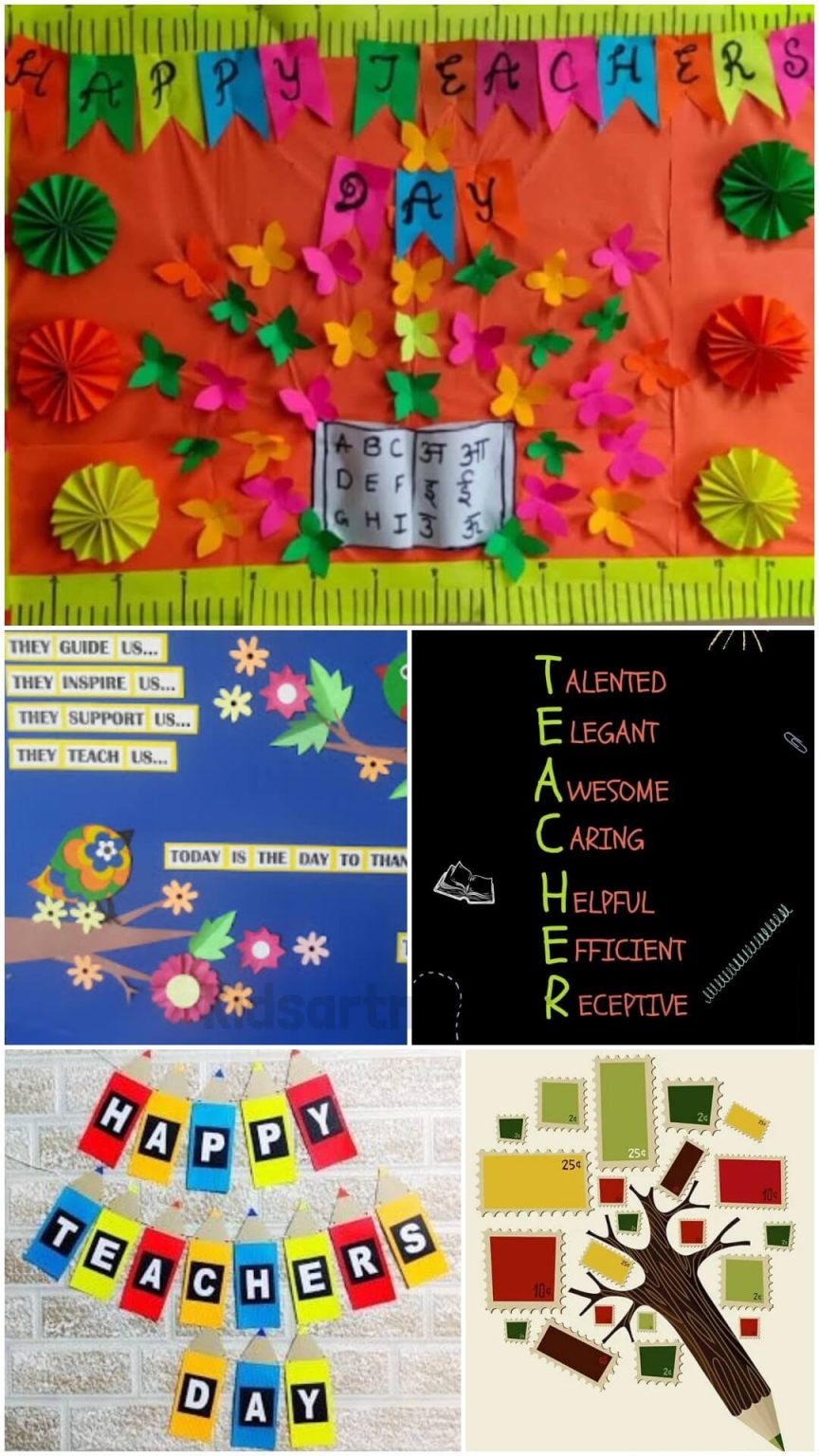 Classroom Decoration Ideas For Teacher's Day - Kids Art & Craft