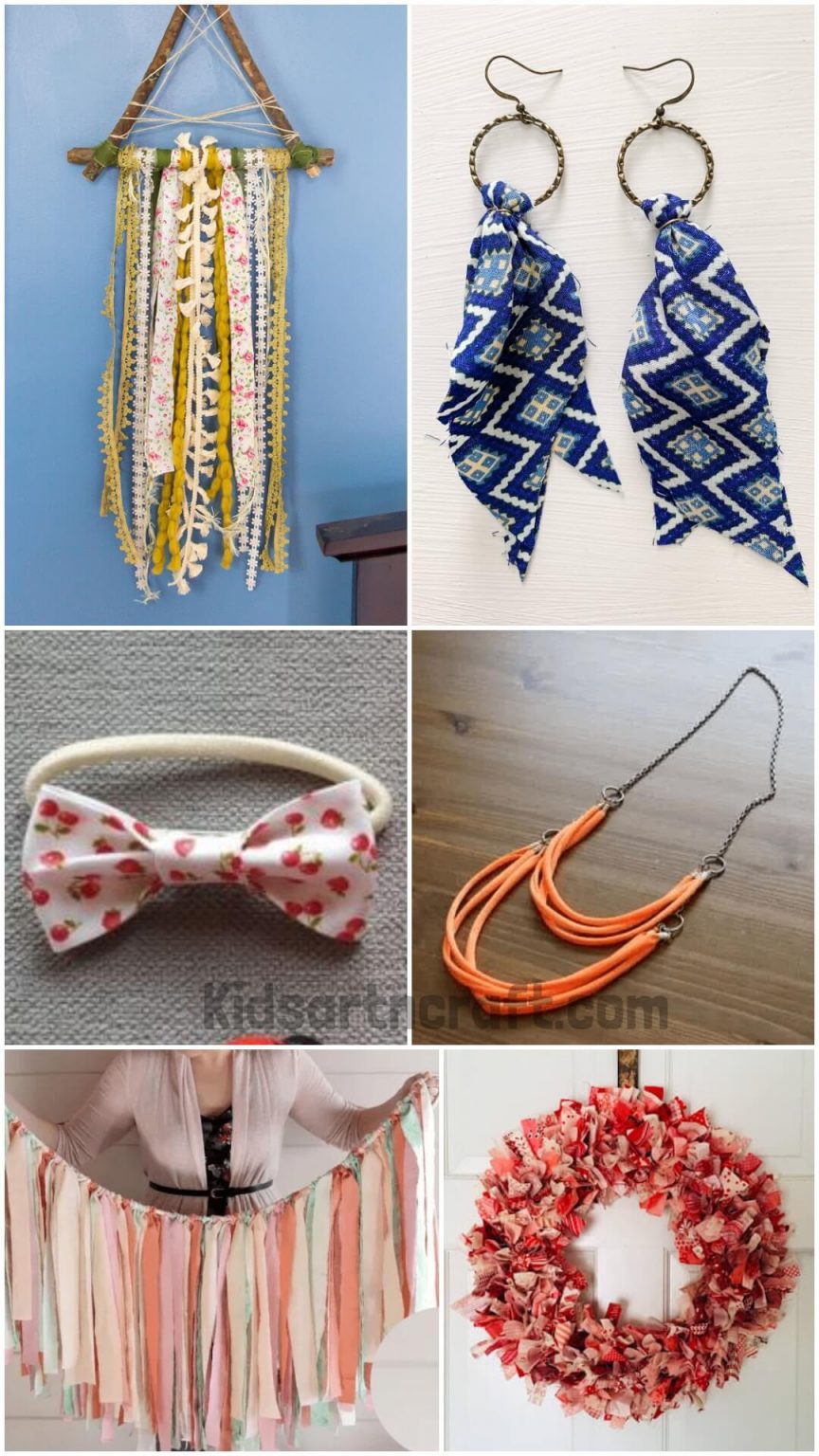 Cool Things to do with Leftover Fabric - Kids Art & Craft
