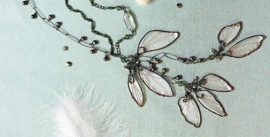 Vintage Wire Flower Jewelry Ideas - Kids Art & Craft