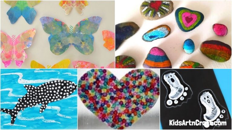 Crayon Activities for Preschool Kindergarten - Kids Art & Craft