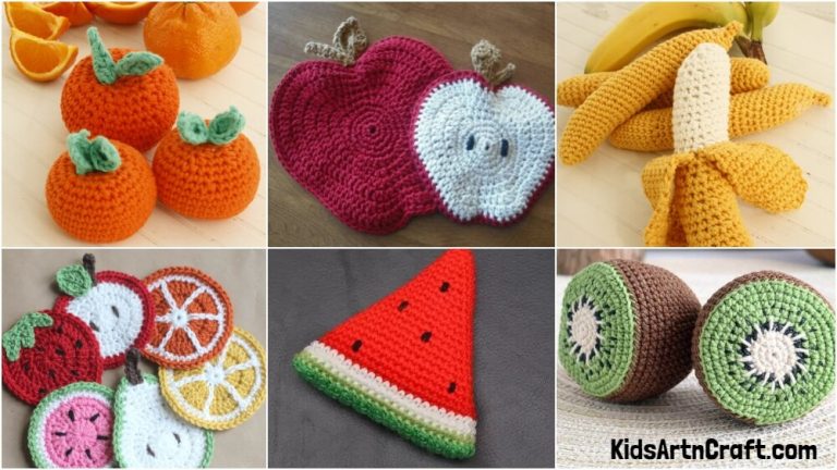 Crochet Fruits Patterns And Guide For Beginners - Kids Art & Craft