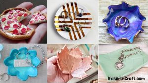 DIY Air Dry Trinket Dish Ideas - Kids Art & Craft